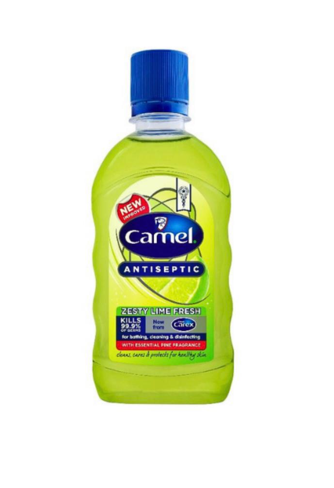 Camel Antiseptic Liquid – Zesty Lime Fresh Formula - Tissue and More